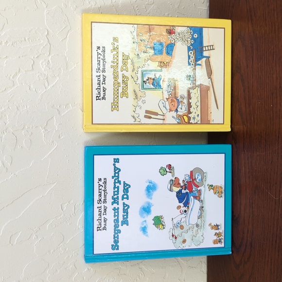 Richard Scarry | Other | Richard Scarrys Busy Day Storybooks Bundle ...